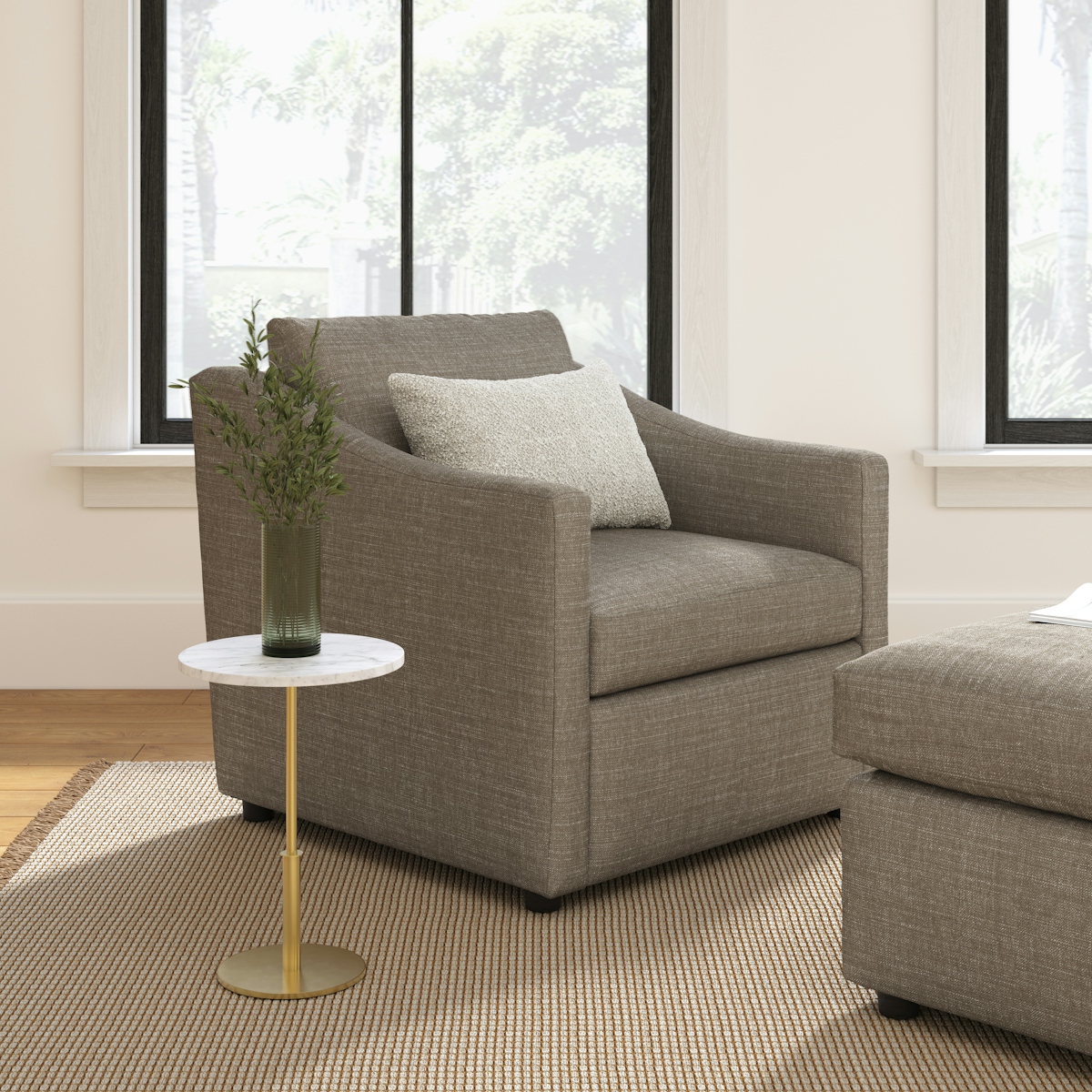 Landry Light Brown Lounge Chair | Article