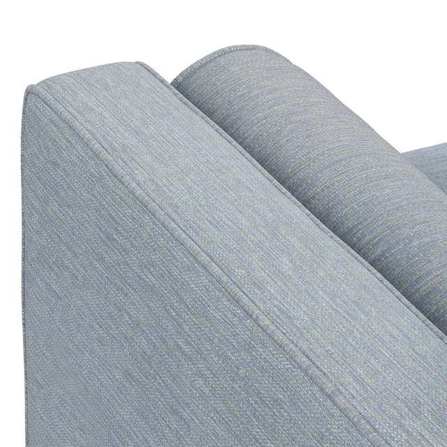 Sven Silver Light Blue Tufted Lounge Chair | Article