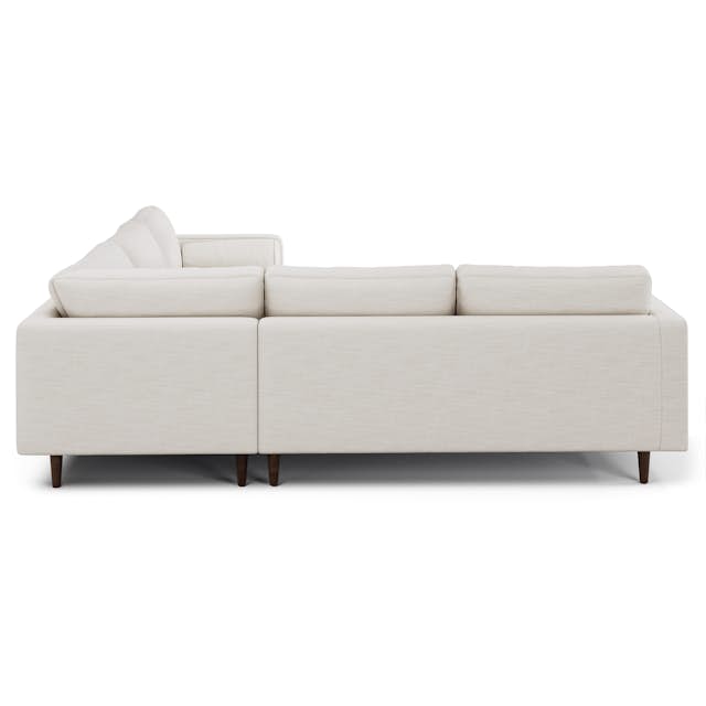 Sven Biscuit Cream Tufted Corner Sectional Sofa | Article
