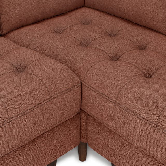 Sven Ratine Oxide Tufted Corner Sectional Sofa | Article