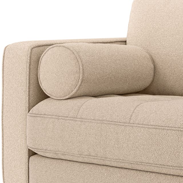 Sven Ratine Buff Tufted Corner Sectional Sofa | Article