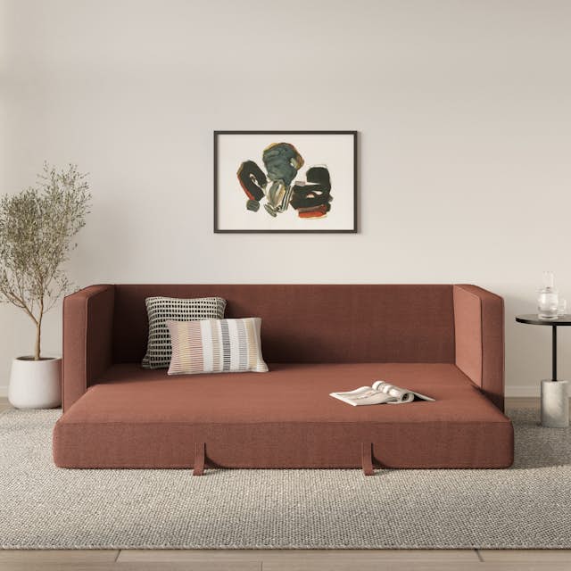 Sven Ratine Oxide Tufted Fold-out Sofa Bed | Article