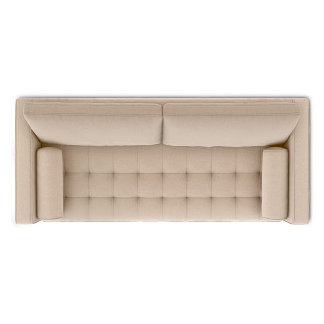 Sven Ratine Buff Tufted Fold-out Sofa Bed | Article
