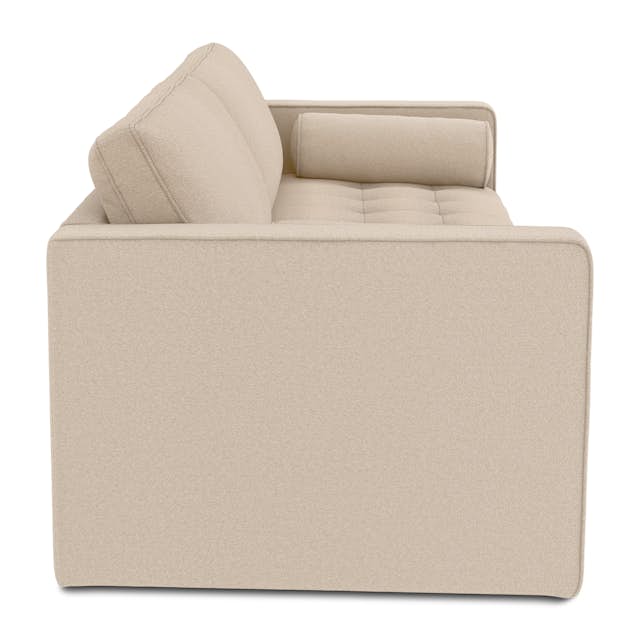 Sven Ratine Buff Tufted Fold-out Sofa Bed | Article