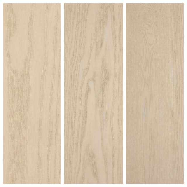 Faydra Natural Ash Wood Media Unit, Cable Management, Rounded Corners ...