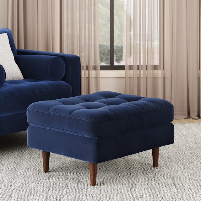 Contemporary, Mid Century & Modern Velvet Sofas + Couches | Article