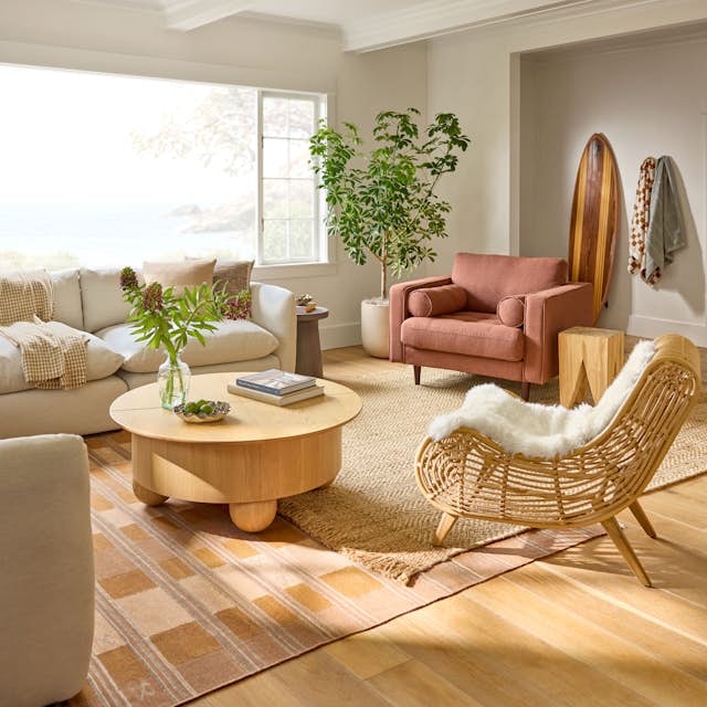 Sven Ratine Oxide Tufted Lounge Chair | Article