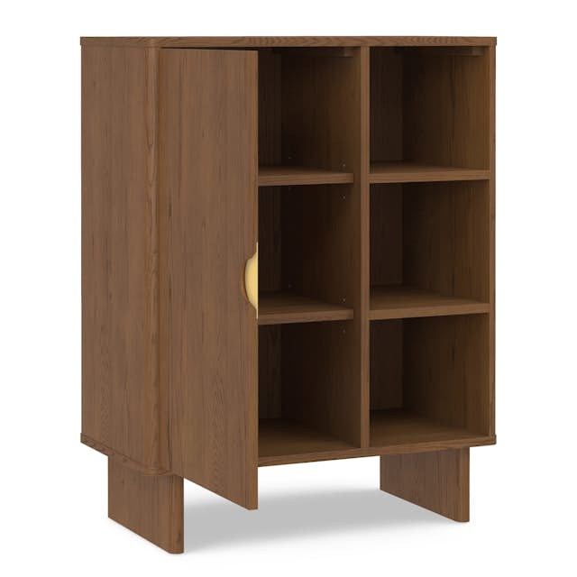 Otto Smoked Oak Storage Cabinet | Article