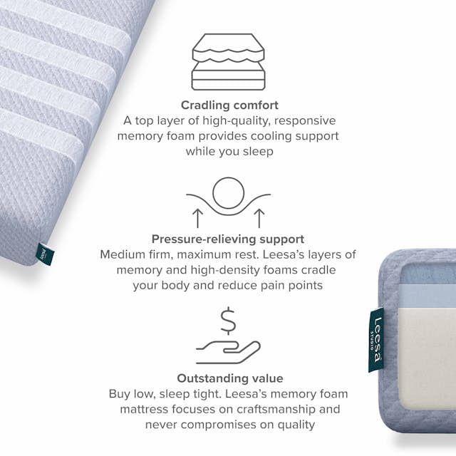 Leesa Studio Full Memory Foam Mattress, Shop Article today! UPC ...