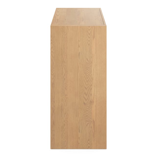 Leif White Oak Wood 4-Drawer Standing Dresser | Article