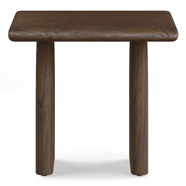 Lloyd Warm Brown Side Table, Japandi Style | Article