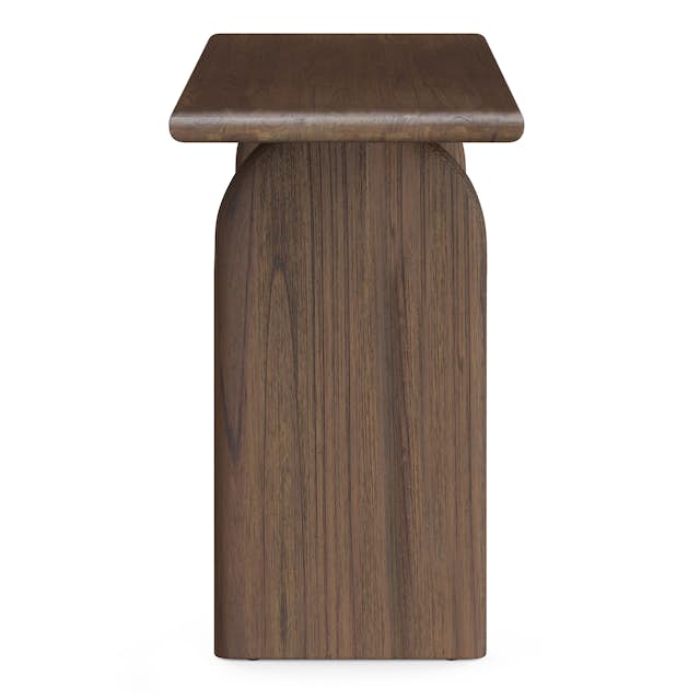 Lloyd Warm Brown Console, Japandi Style | Article