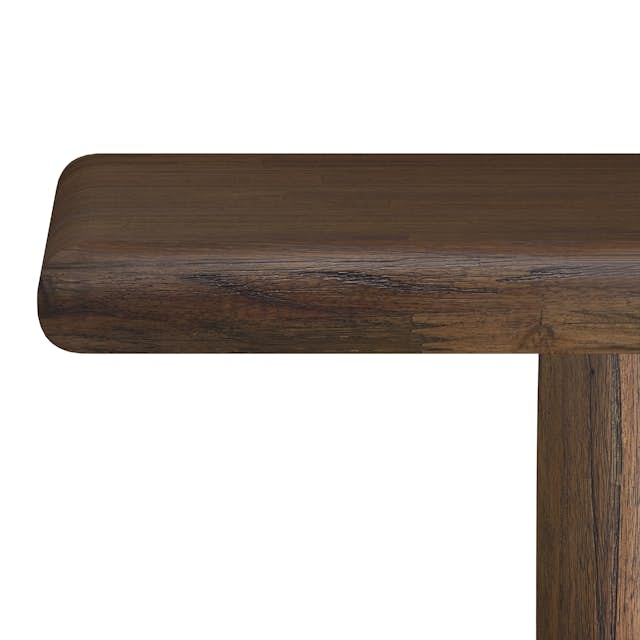 Lloyd Warm Brown Console, Japandi Style | Article