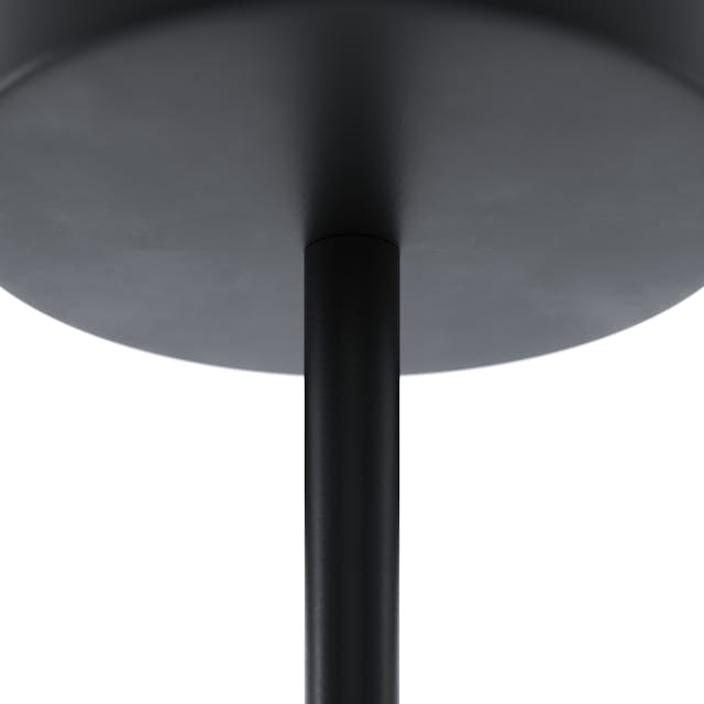 Coy Black Mobile Chandelier, Rotating Linear Base, G9 Bulbs Included ...