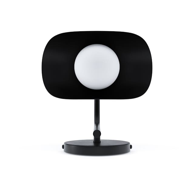 Coy Black Sconce, Rotating Lamp, G9 Bulb, Curved Metal and Frosted ...