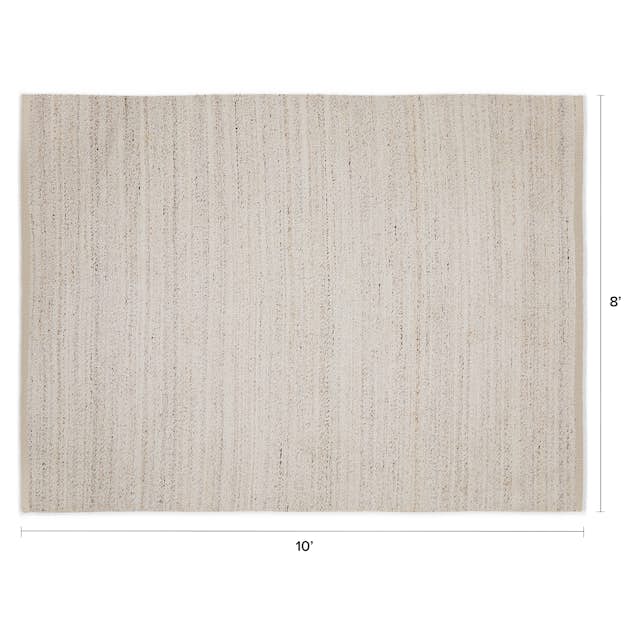 Hurley Beige Speckled Pattern Rug, 8 x 10 | Article