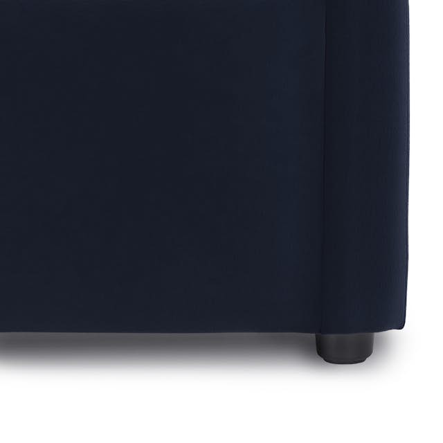Landry Hale Ink Blue Velvet Sofa | Article