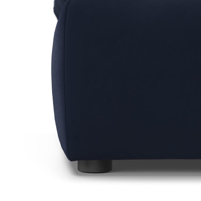 Leigh Hale Ink Blue Velvet Right Arm Module | Article