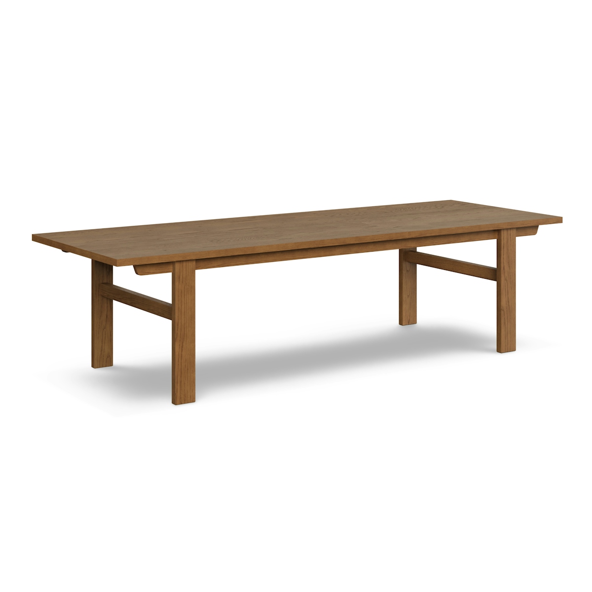 Gina Smoked Oak Dining Table for 8, Extendable