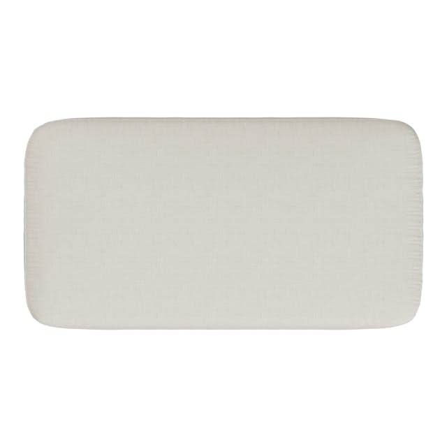 Berkley Salt Beige Ottoman | Article