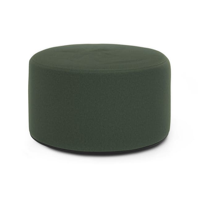 Dravite Green Olara Indoor/Outdoor Fabric Ottoman | Article