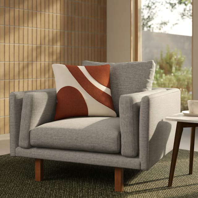 Onda Ruby Mocha Pillow | Article