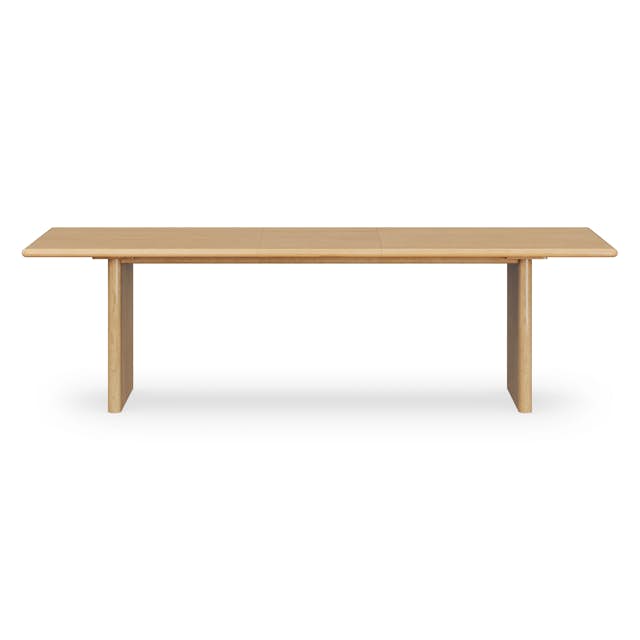 Torme White Oak Extendable Dining Table for 8 | Article