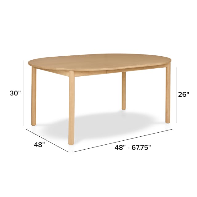 Ulka Oak and Ratine Oxide Dining Chair | Article