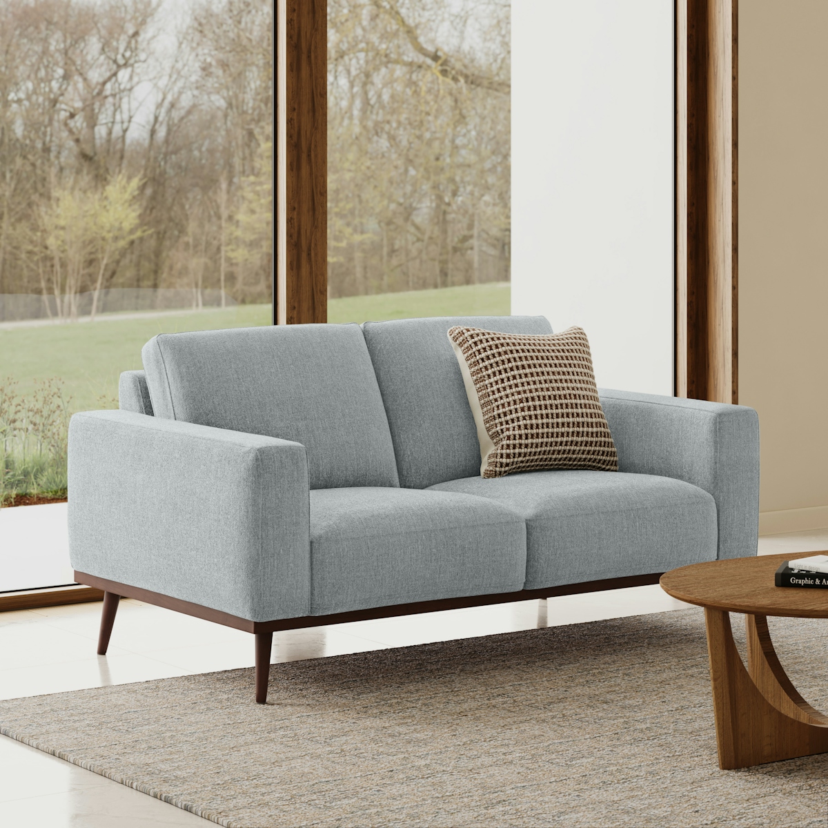 Rhett Harbor Gray Loveseat | Article