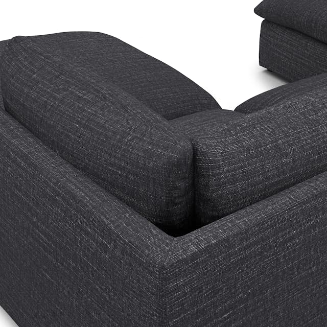 Leigh Napa Charcoal Modular U Sectional | Article