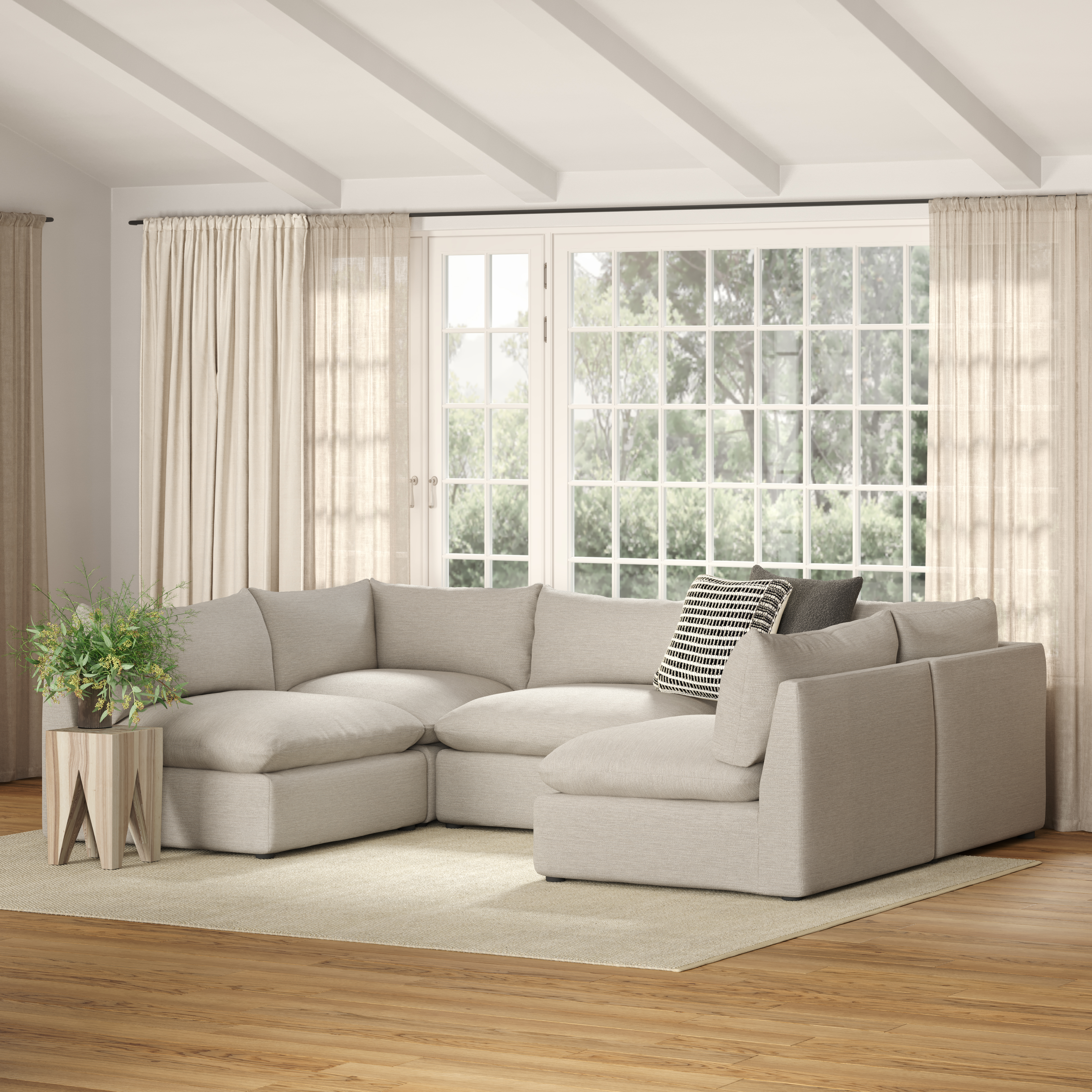Ashley Savesto Charcoal Modular Sectional