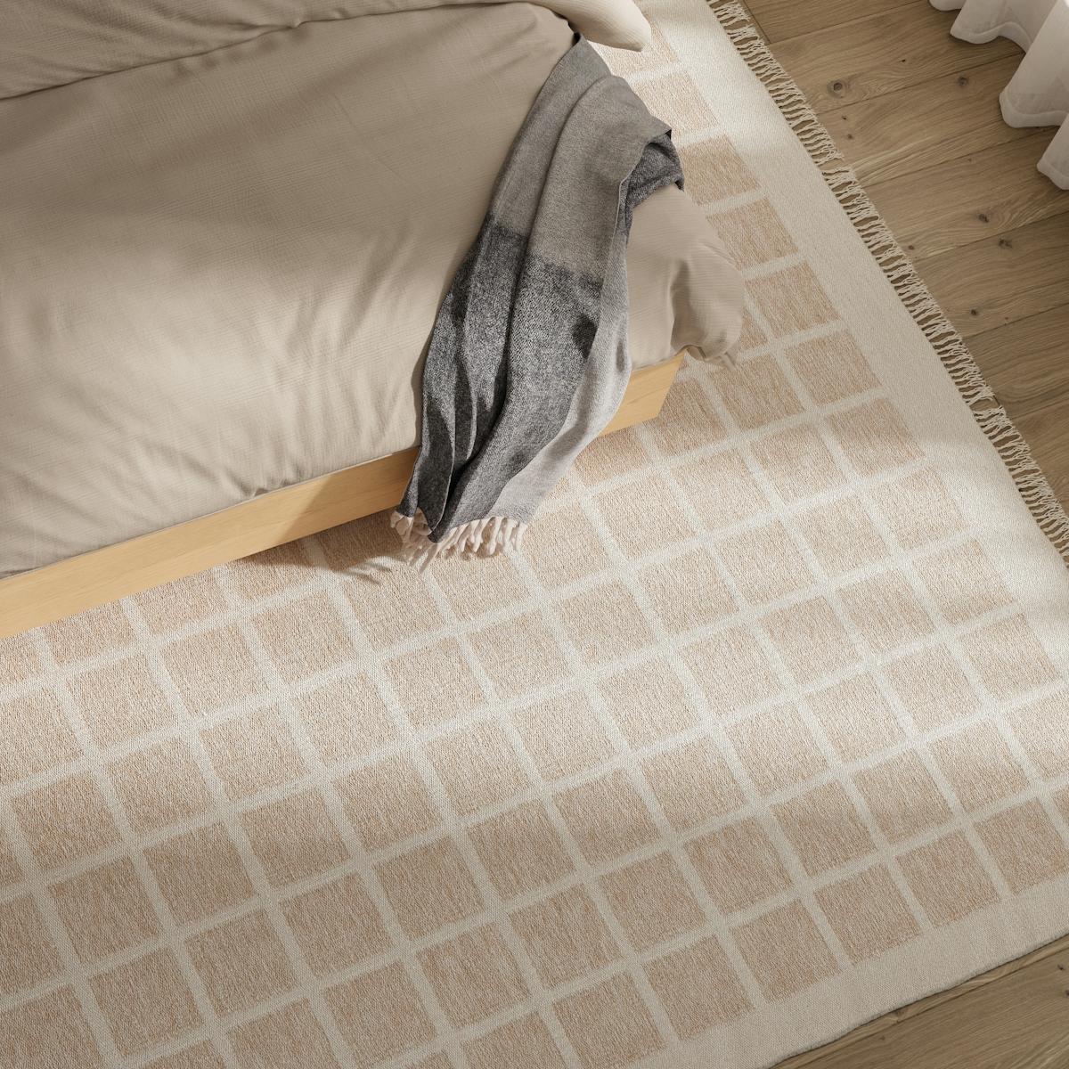 Norell 9x12 Windowpane Handmade Area Rug | Article