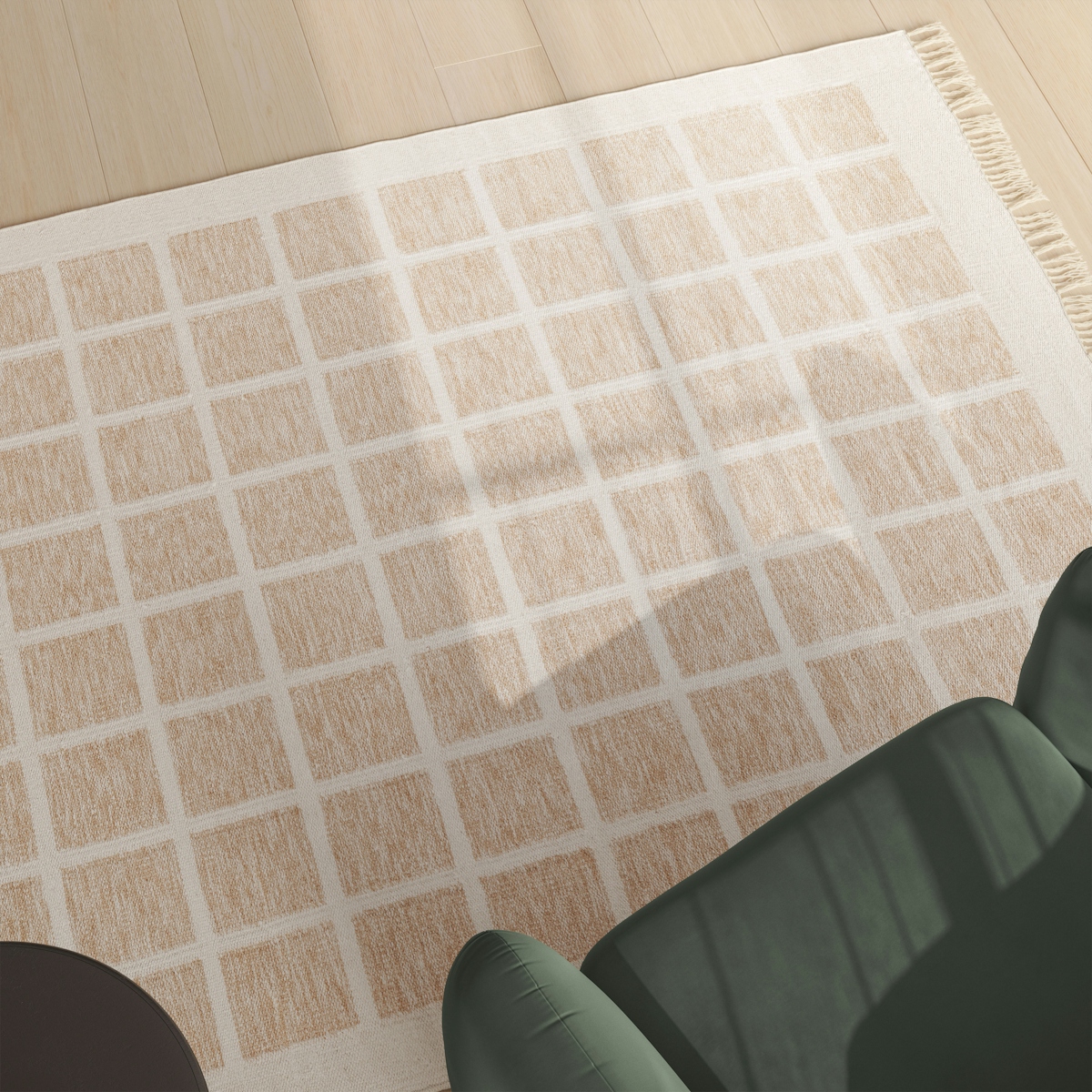 Norell 5x8 Windowpane Handmade Area Rug | Article