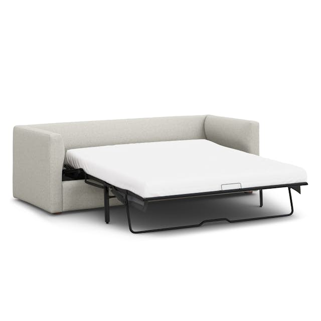 Marina Clover Ivory 90" Reversible Sleeper Storage Sectional | Article