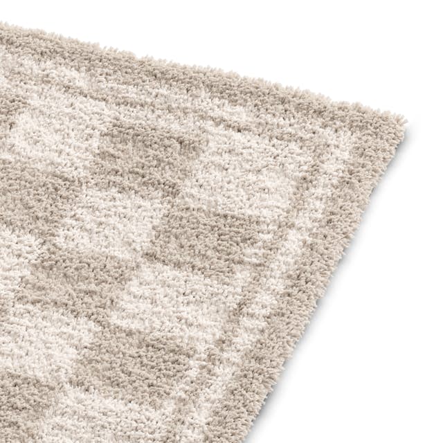 Alvin 9x12 Checkered Neutral Area Rug | Article