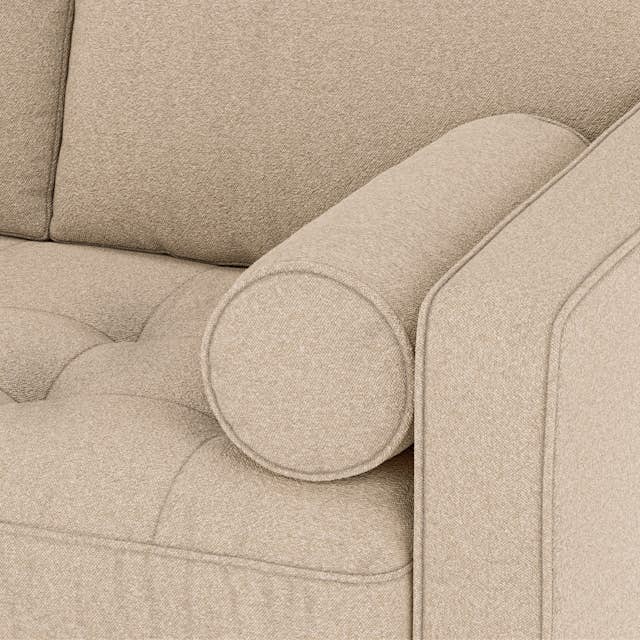 Sven Ratine Buff Tufted Small Corner Sectional Sofa | Article