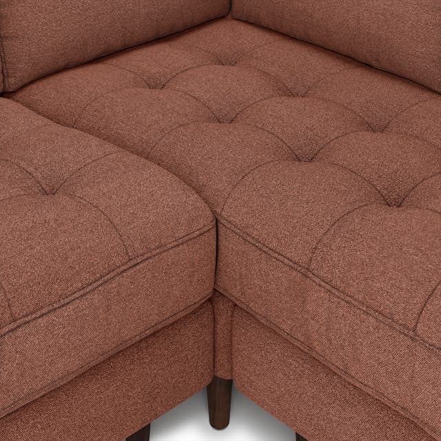Sven Ratine Oxide Tufted Small Corner Sectional Sofa | Article