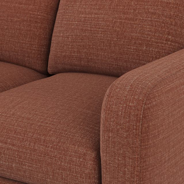 Vati Napa Rust 98.5" Left Storage Sleeper Sectional | Article