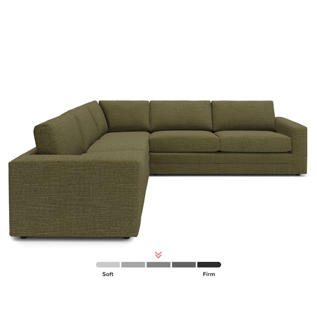 Riley Napa Moss 114" Corner Sectional | Article