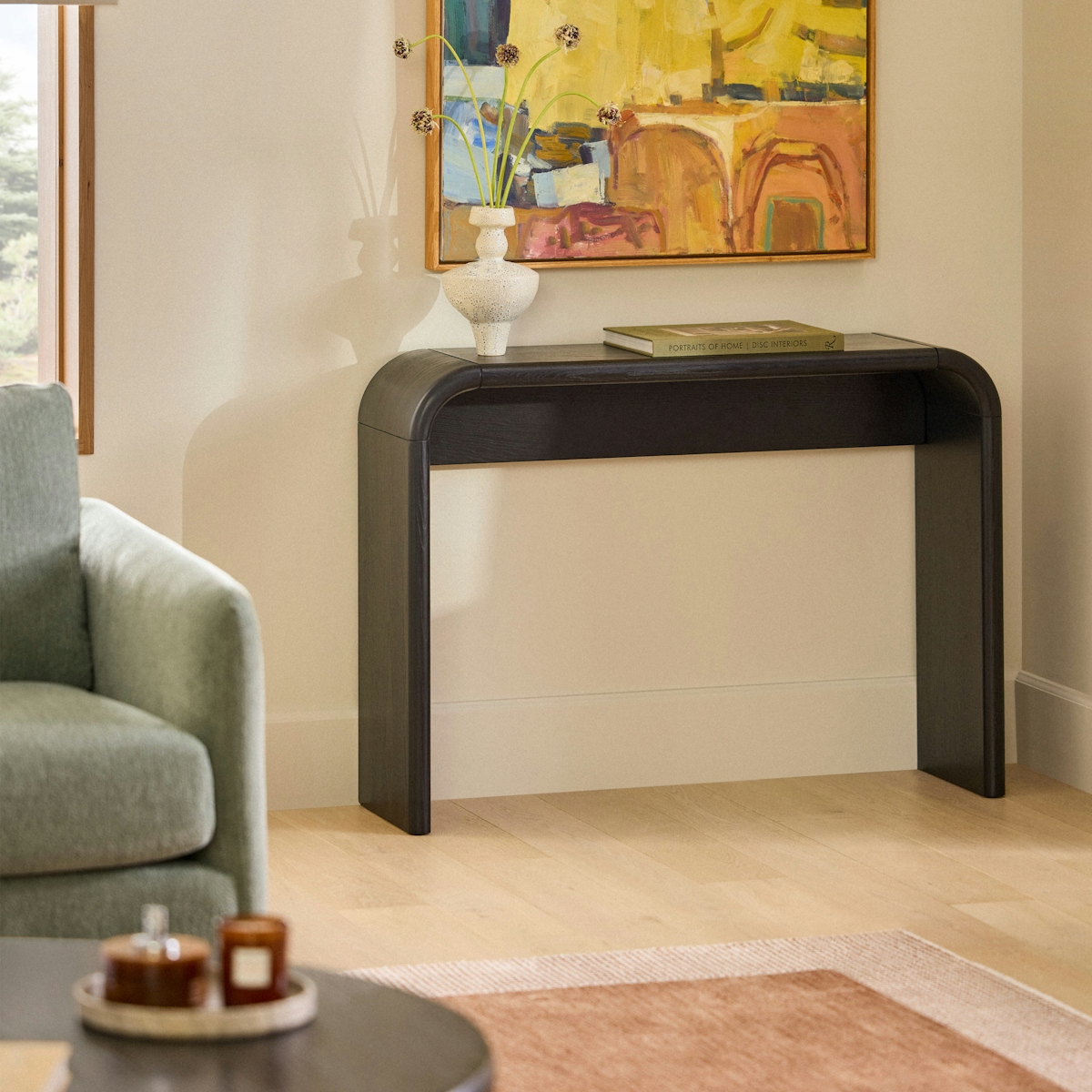 Faydra Black Ash Console | Article
