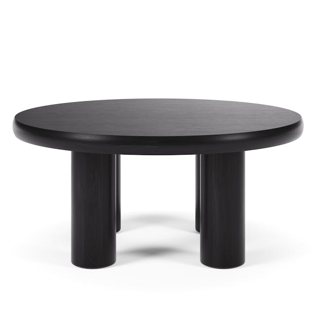 Adel Black 35" Round Coffee Table, FKA Muhly | Article