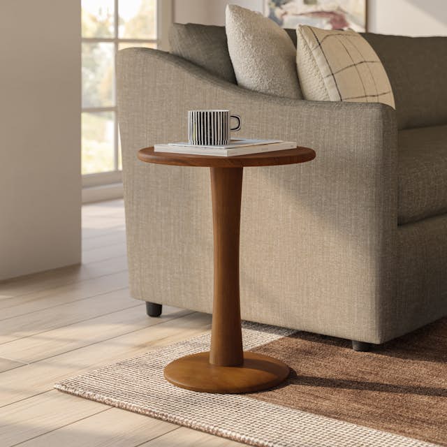 Fiore Walnut Side Table | Article