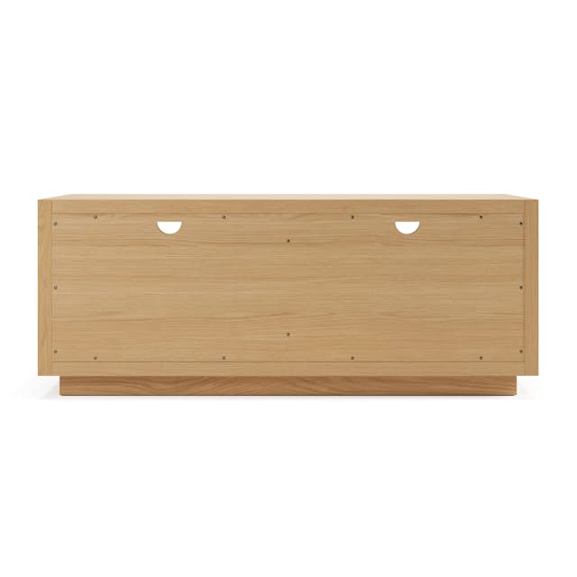 Leif Smoked Oak 54" Media Unit | Article