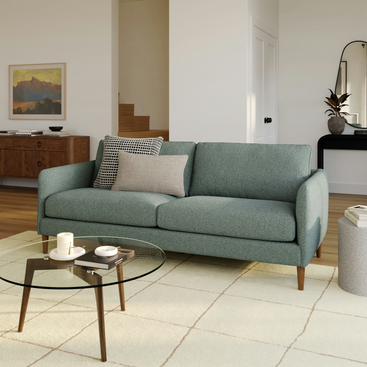 Hanson Thistle Green Sofa | Article