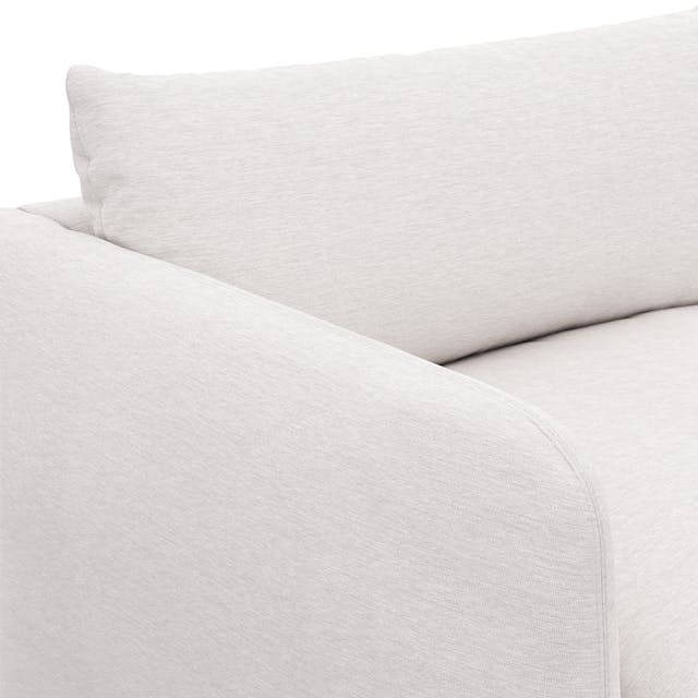 Leigh Silver Ivory Sofa Bed | Article
