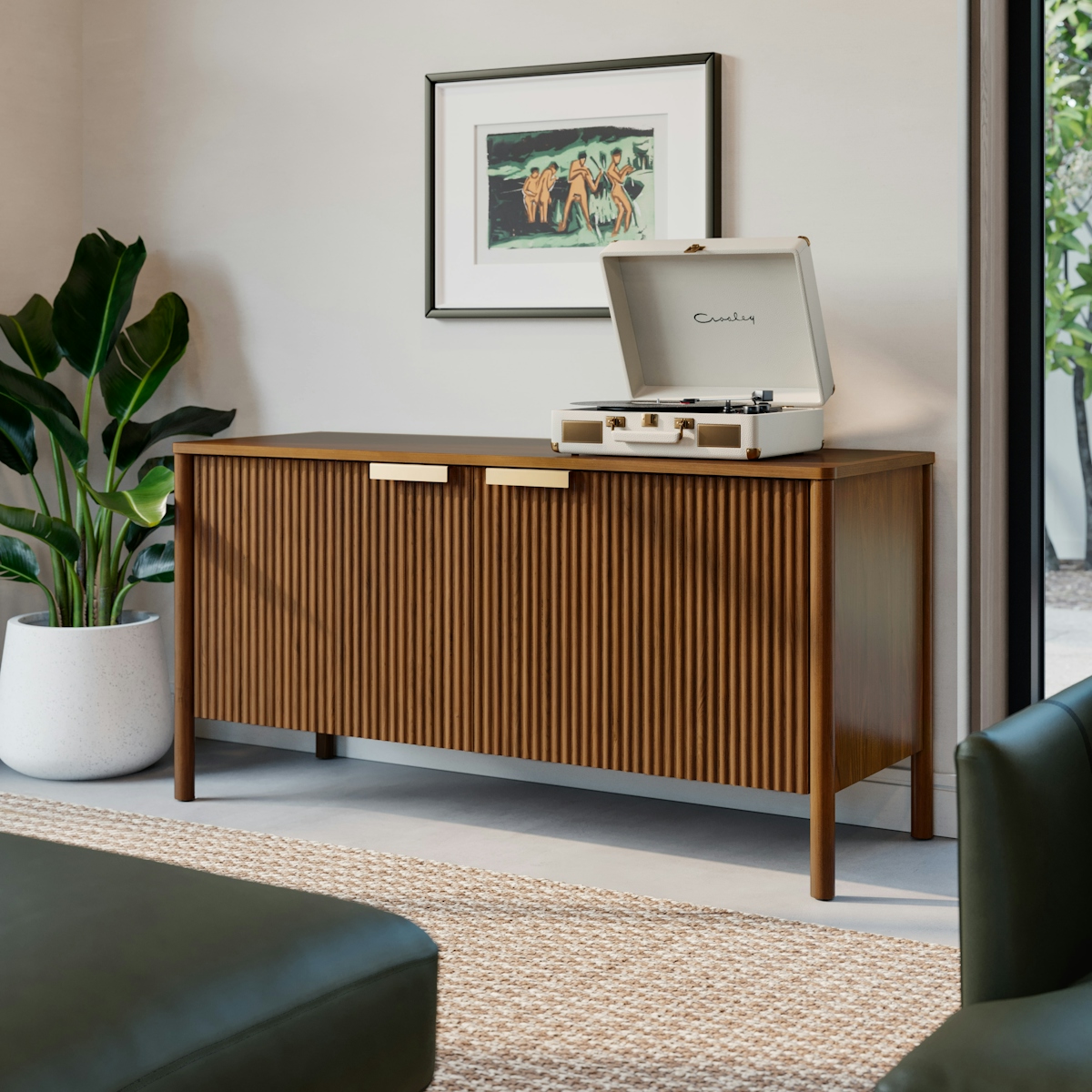 Liv Walnut Wood Small Media Unit | Article