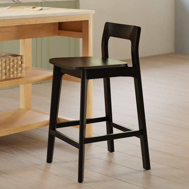 Contemporary, Mid Century & Modern Wooden Bar Stools | Article