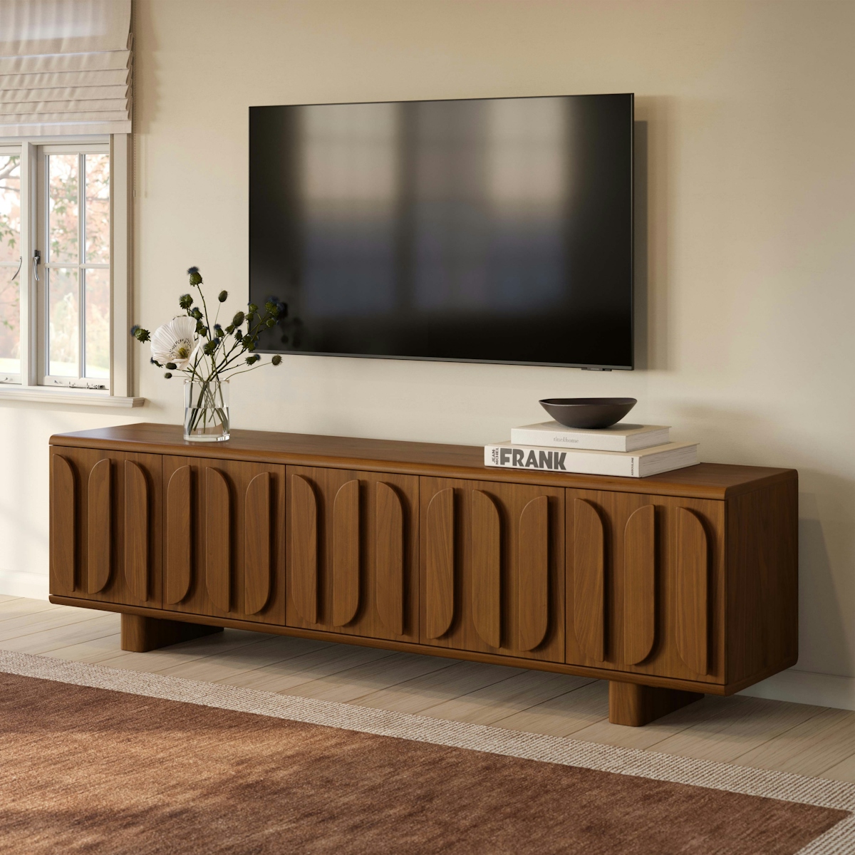 Ansel Walnut Media Unit | Article