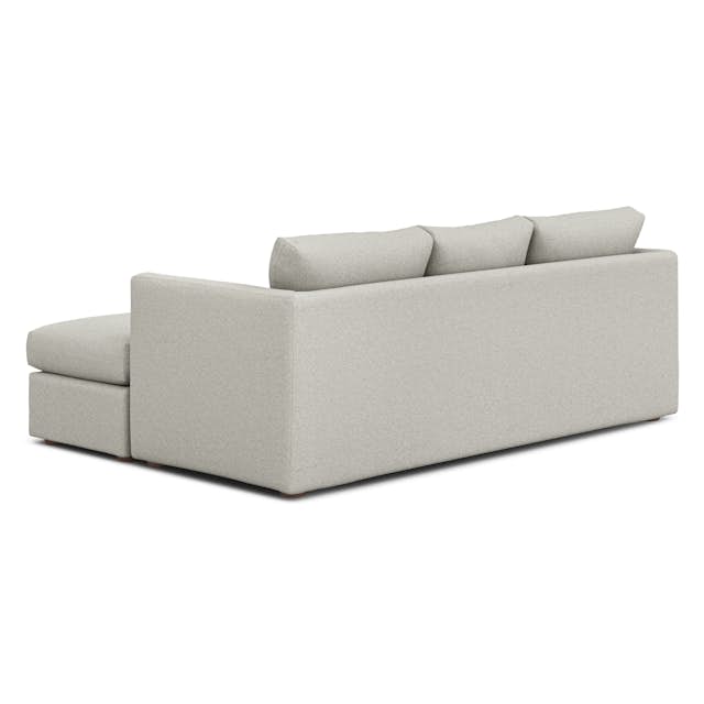 Marina Clover Ivory 90" Reversible Storage Sectional | Article