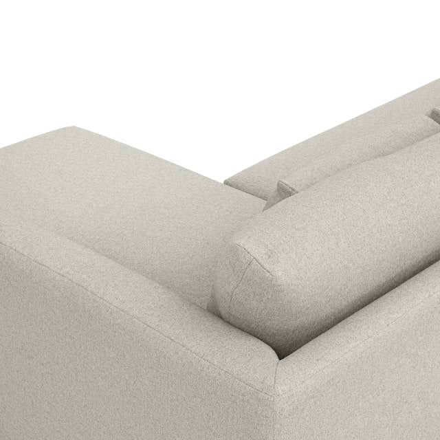 Marina Clover Ivory 90" Reversible Storage Sectional | Article